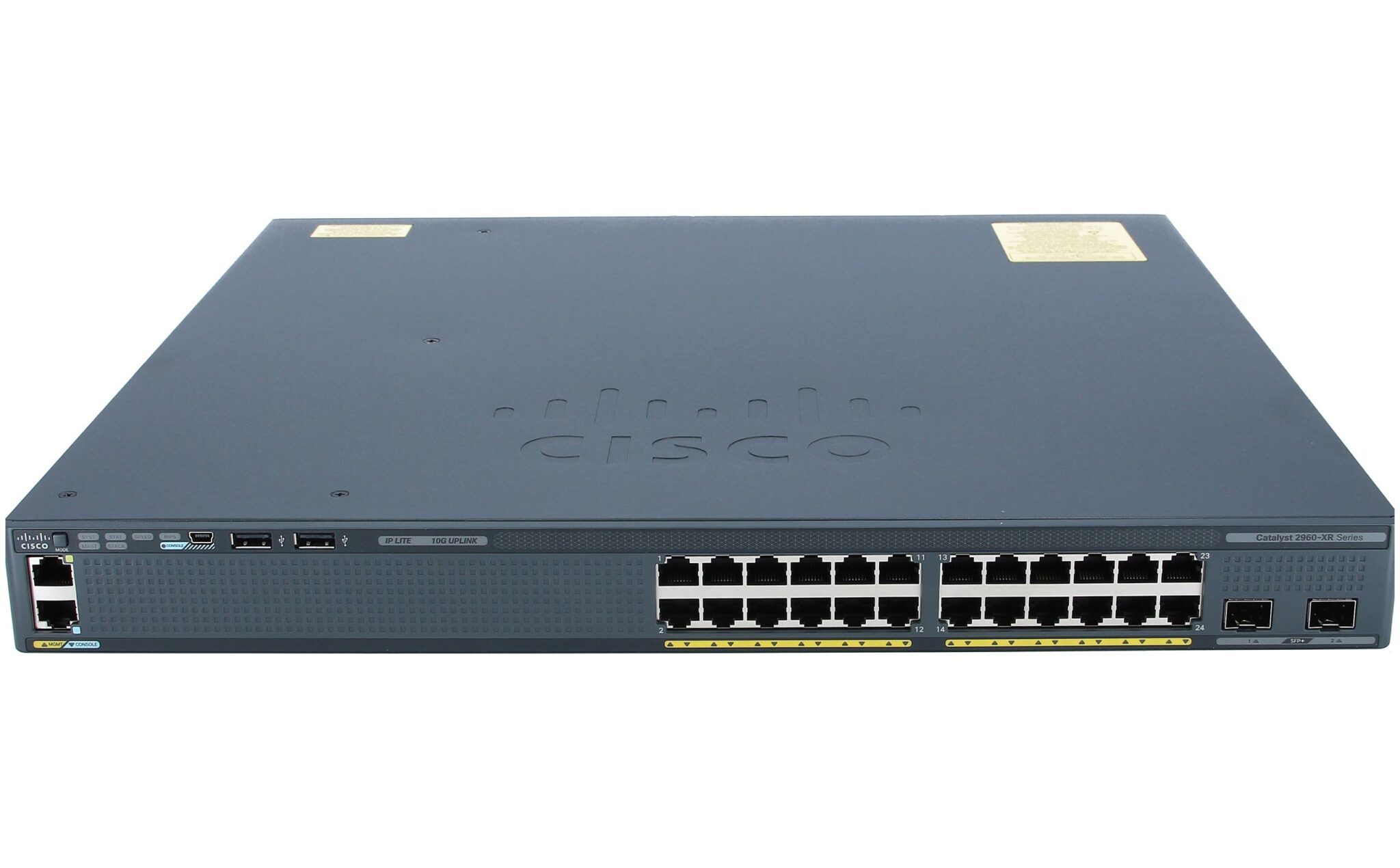 WS-C2960X-24PS-L Switch Cisco Catalyst 2960-X 24 GigE PoE 370W, 4 x 1G ...