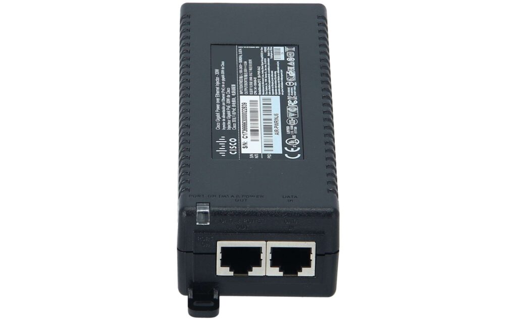 Power Injector Cisco Aironet PoE PWRINJ6= - Kasami Switches Cisco
