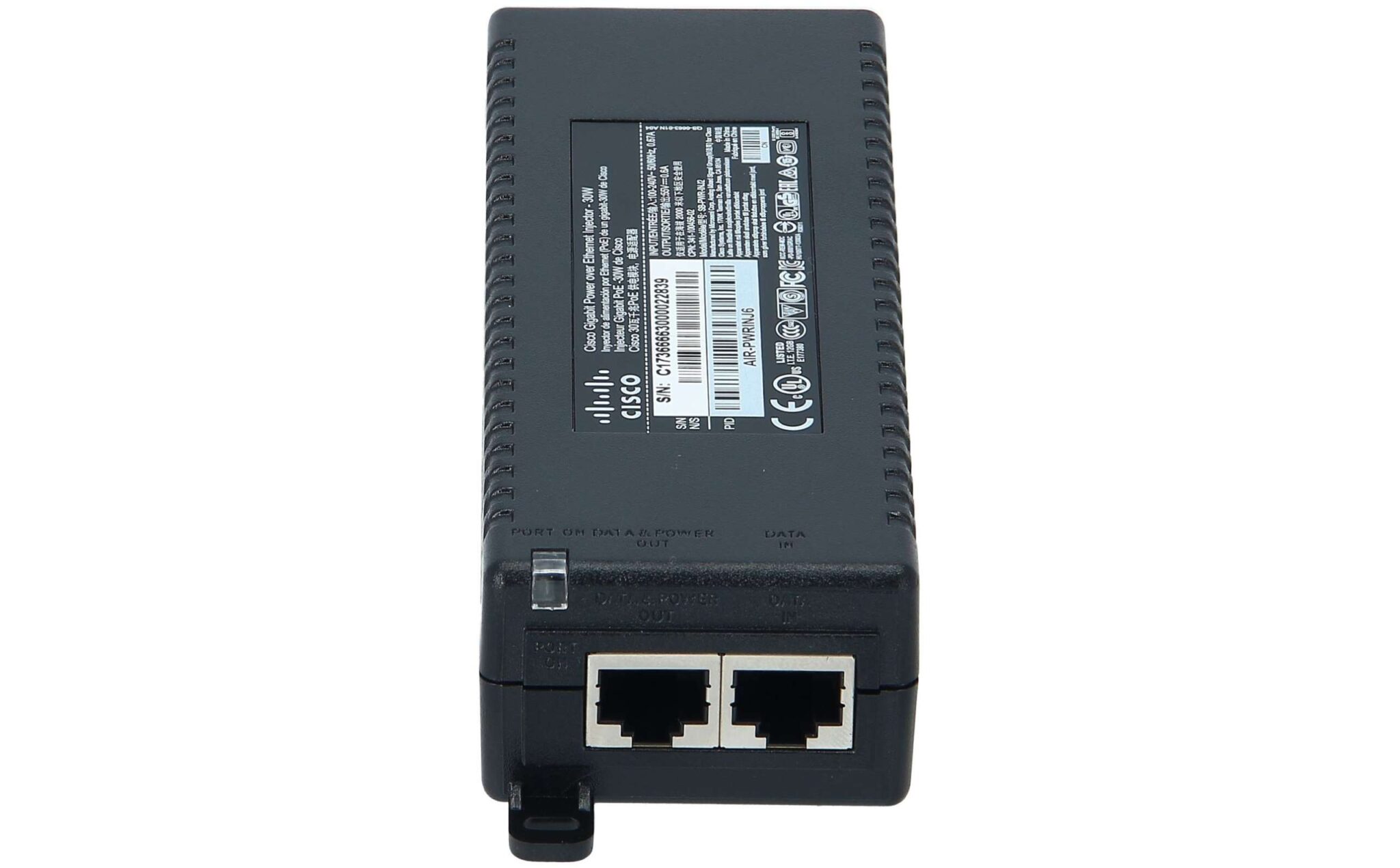 Power Injector Cisco Aironet PoE PWRINJ6= - Kasami Switches Cisco